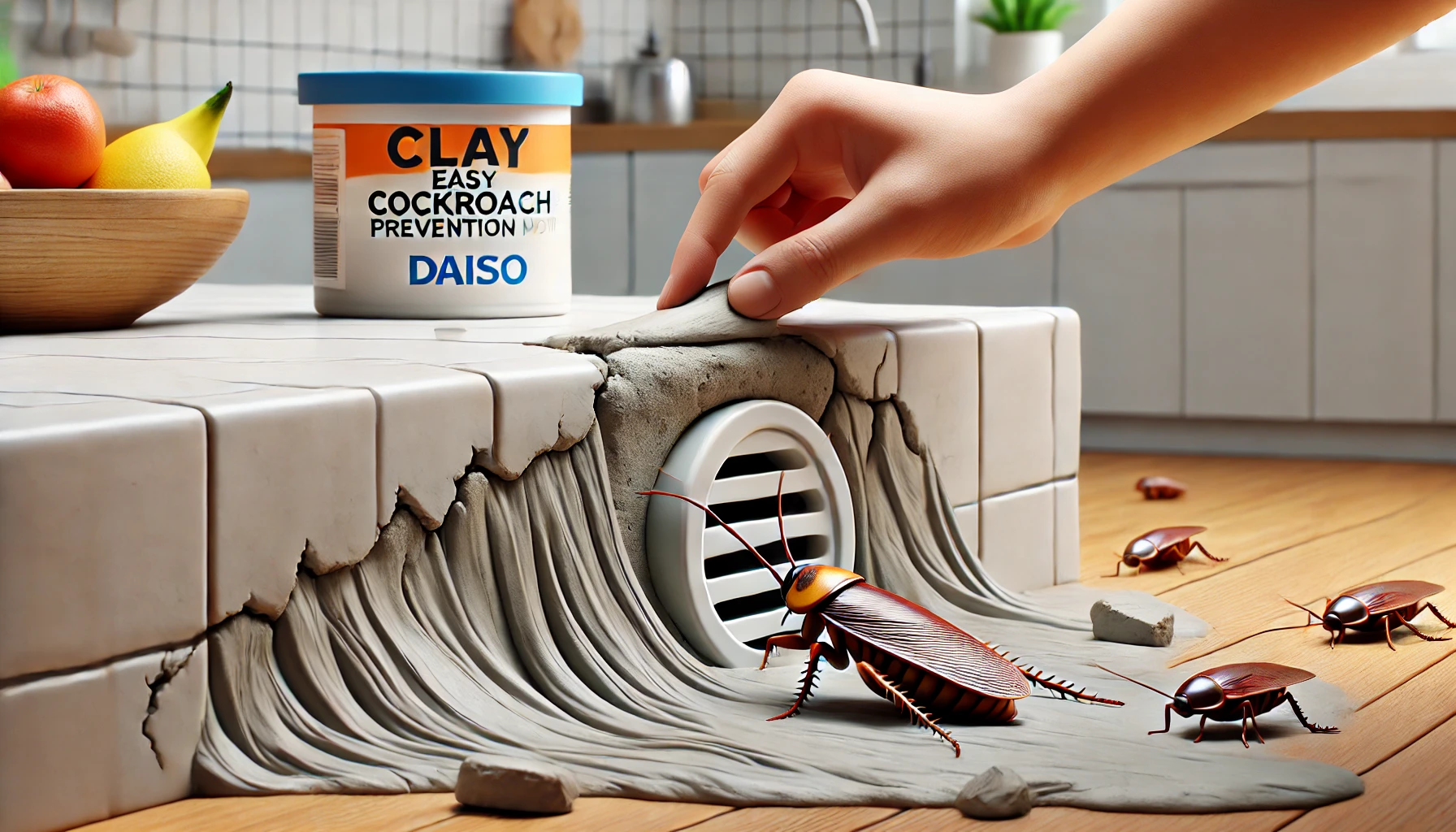 ゴキブリ対策はこれで決まり！ダイソーの粘土を使った簡単な防除法 | バルコニーエデン